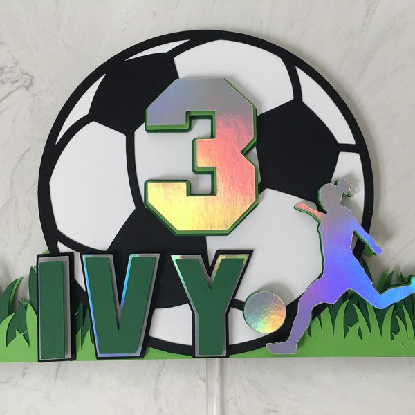 Soccer Goalie Cake Topper - Etsy