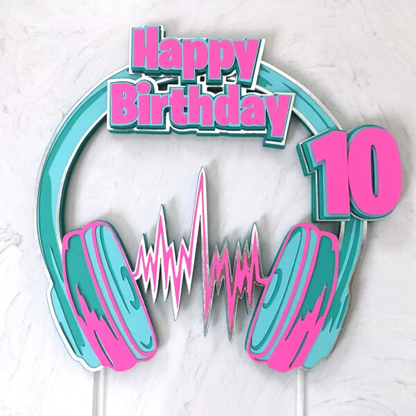 Music Cake Toppers - Etsy