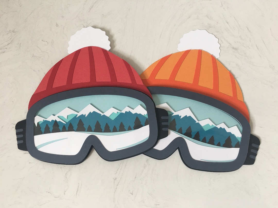 Snow Goggles Gift Card Holder, Ski Goggles Gift Card Holder, Snow Sport ...