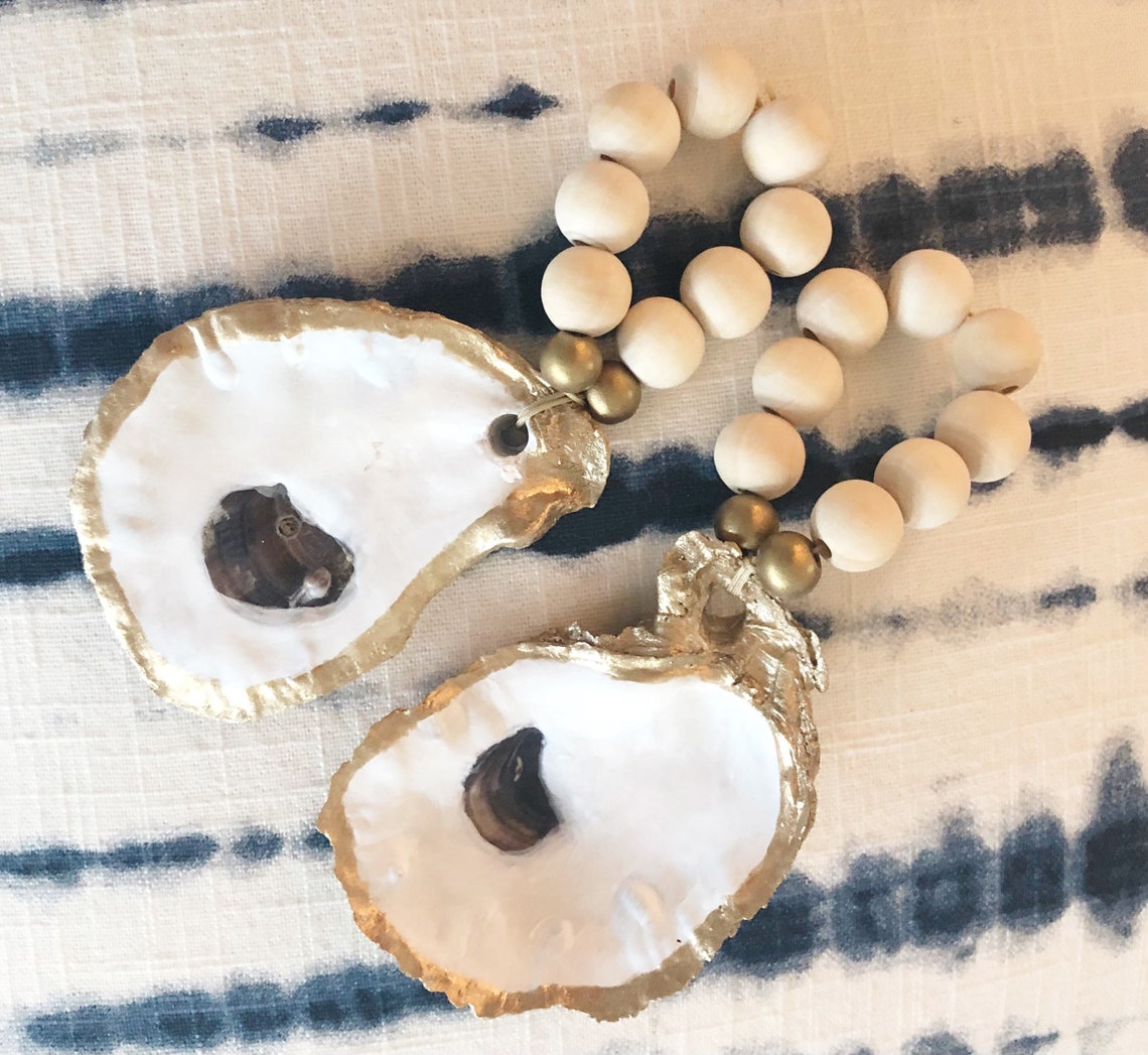 Oyster Shell Napkin Holders - Etsy