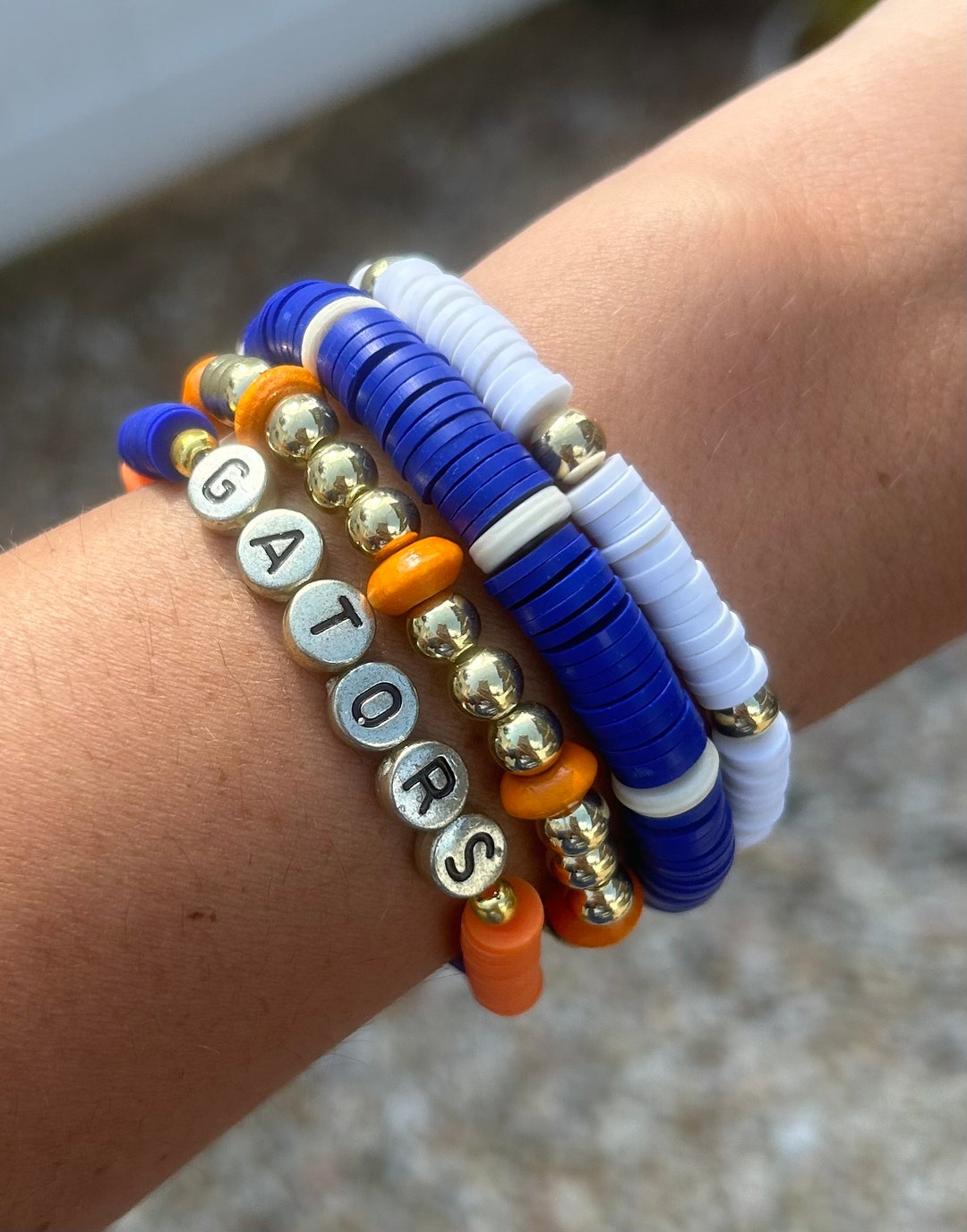 Florida Gators Bracelet Stack - Etsy
