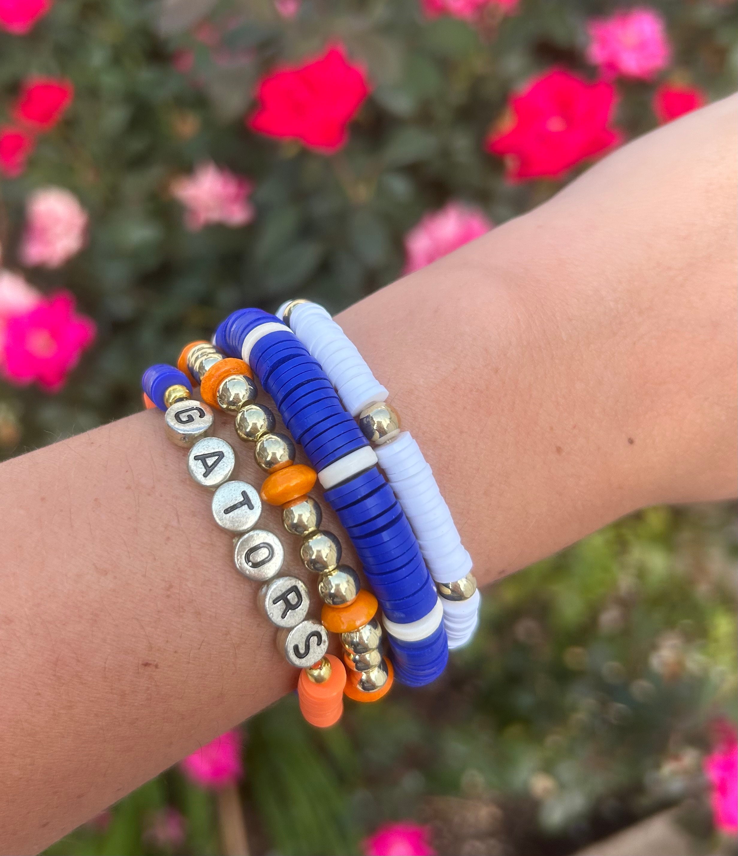 Florida Gators Bracelet Stack - Etsy