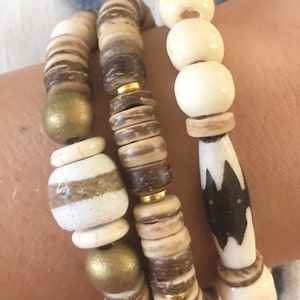 Gold Coastal Neutral Stack - Etsy