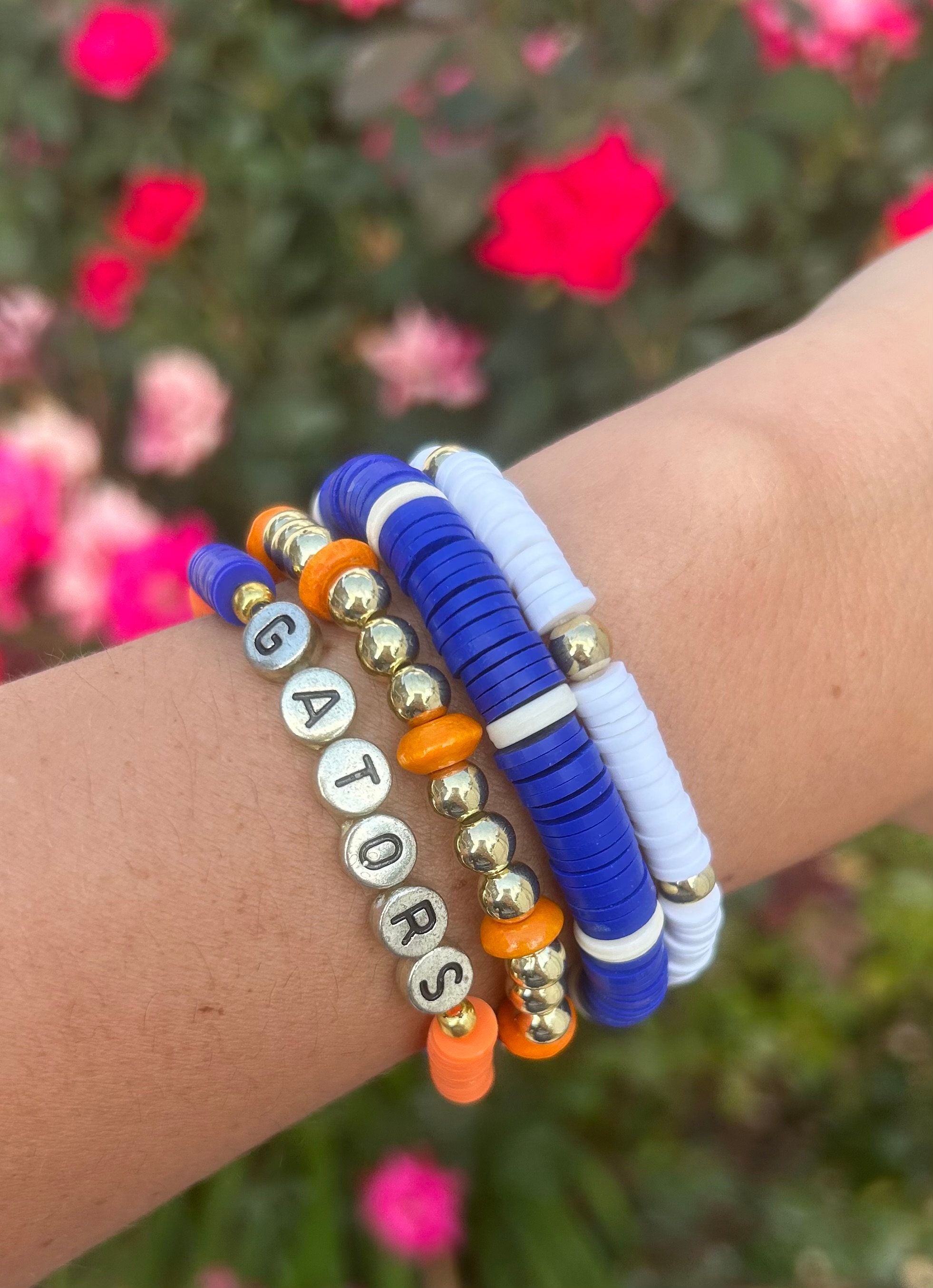 Florida Gators Bracelet Stack - Etsy