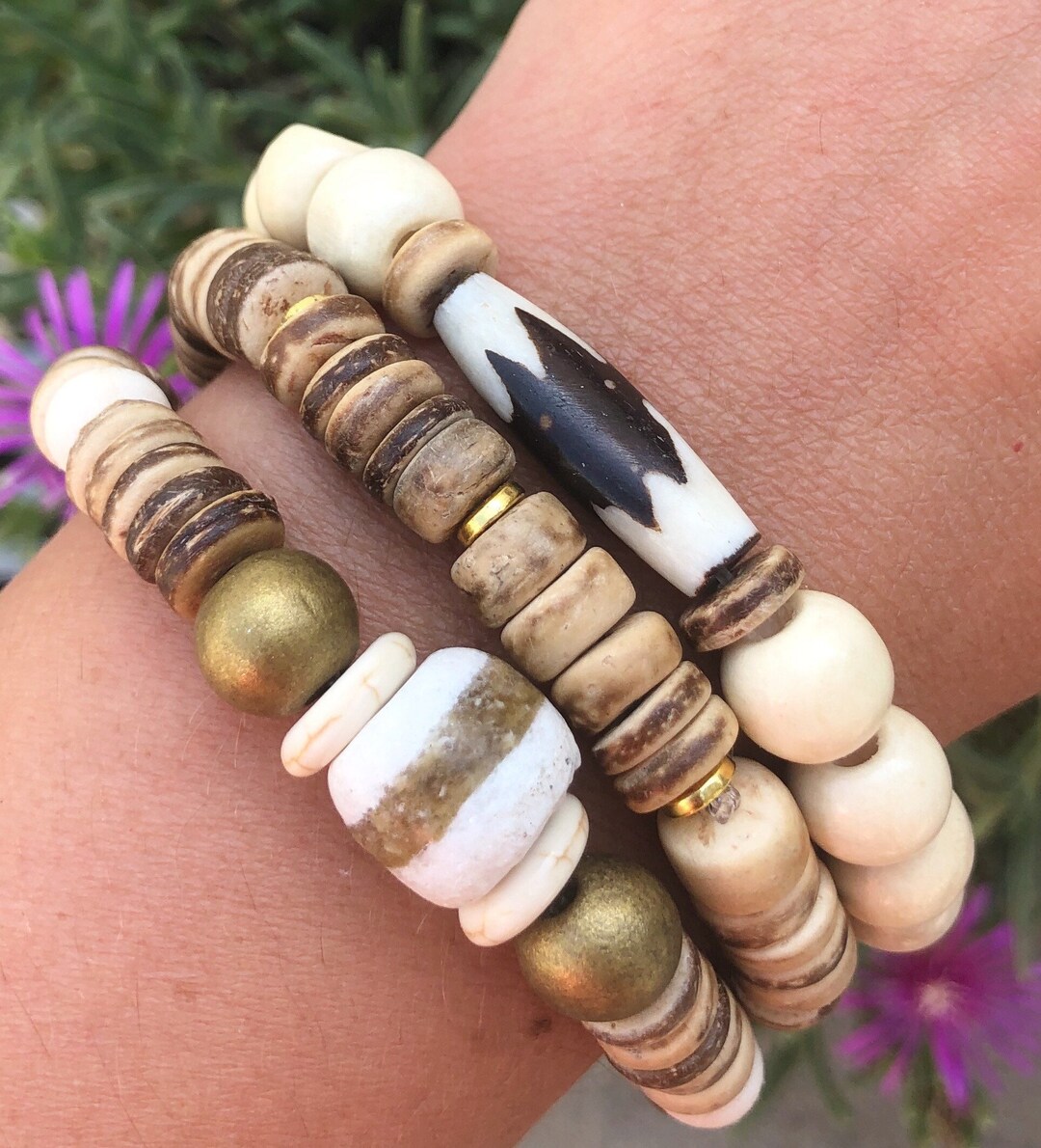 Gold Coastal Neutral Stack - Etsy