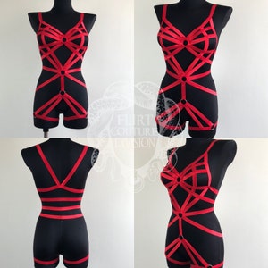 Crotchless Bode Harness, Body Harness, Full Body Harness, Elastic Body ...