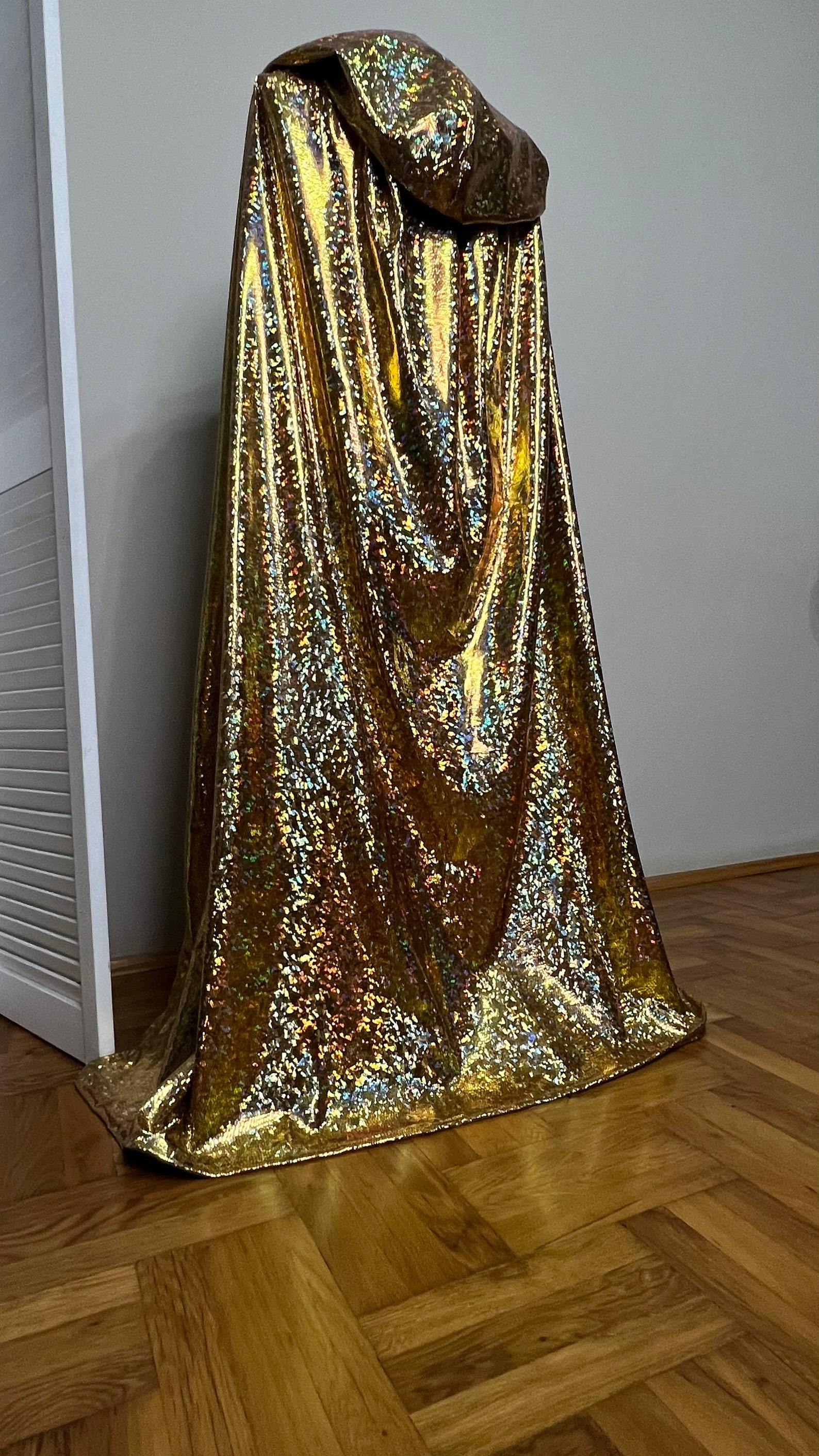 Gold Hooded Cape, Hologram Cloak, Arm Wrestling Cape, Queen Cloak ...