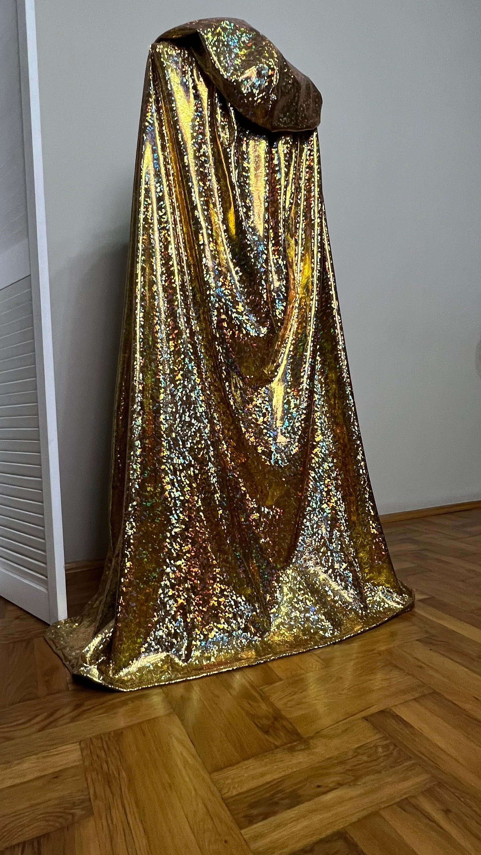 Gold Hooded Cape, Hologram Cloak, Arm Wrestling Cape, Queen Cloak ...
