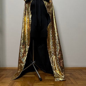 Gold Hooded Cape, Hologram Cloak, Arm Wrestling Cape, Queen Cloak ...