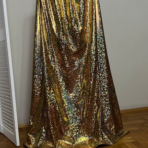 Gold Cape, Gold Hologram Cloak, Cloak, Arm Wrestling Cape, Medieval ...