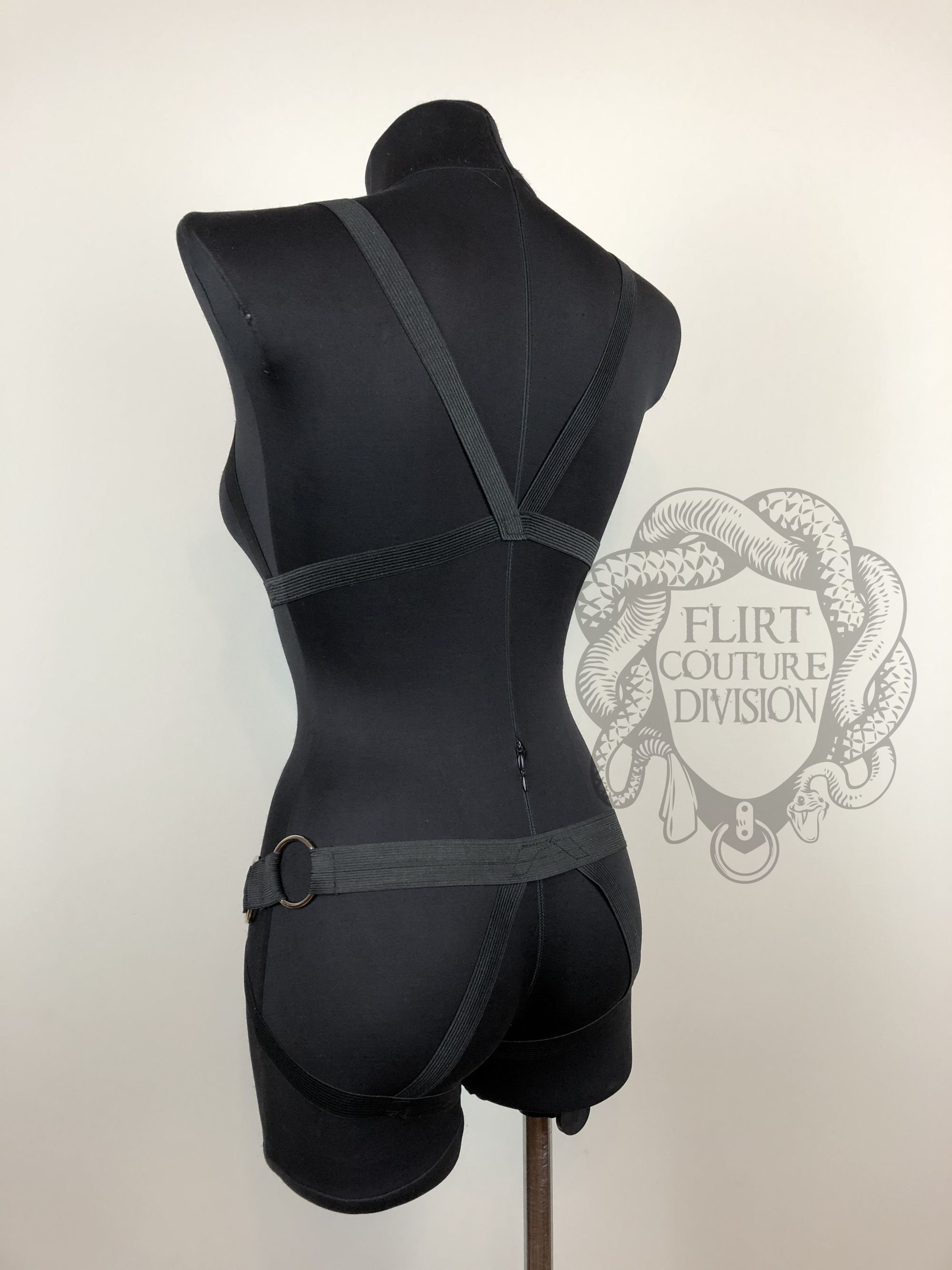 Body Harness, Full Body Harness, Wide Straps Harness, Crotchless ...