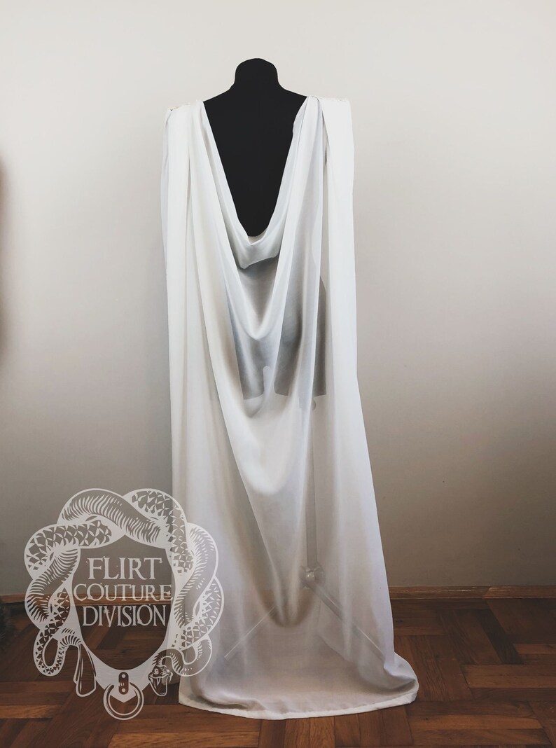 Wedding Chiffon Cape Sheer Open Back Cape Bridal Cape | Etsy