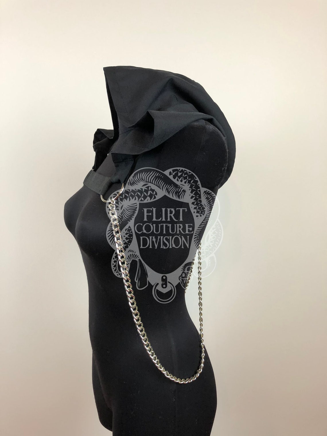 Hooded Chest Harness Hooded Harness Chain Hooded Harness - Etsy