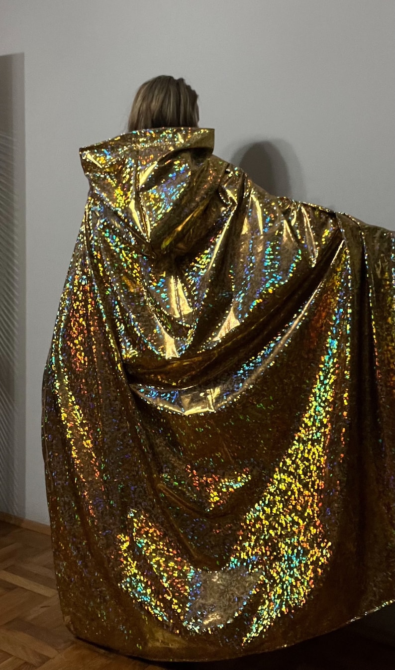 Gold Hooded Cape, Hologram Cloak, Arm Wrestling Cape, Queen Cloak ...
