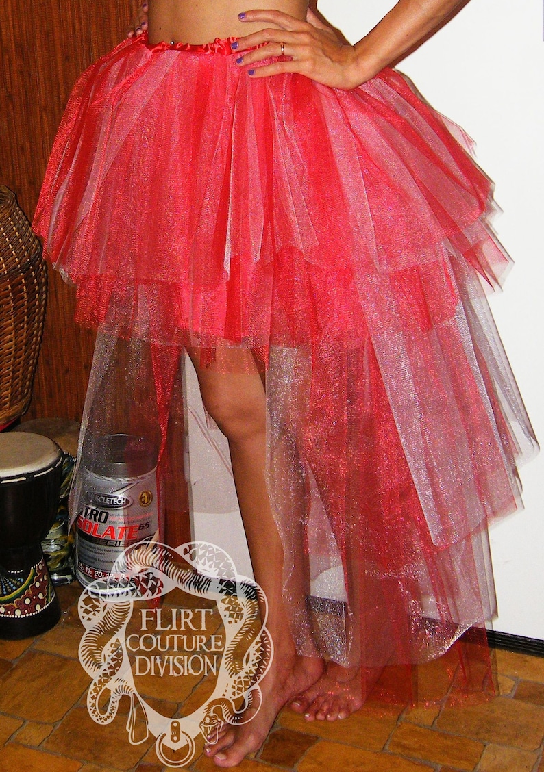 White Tutu Skirt Tutu Train Halloween Skirt Tulle Train | Etsy