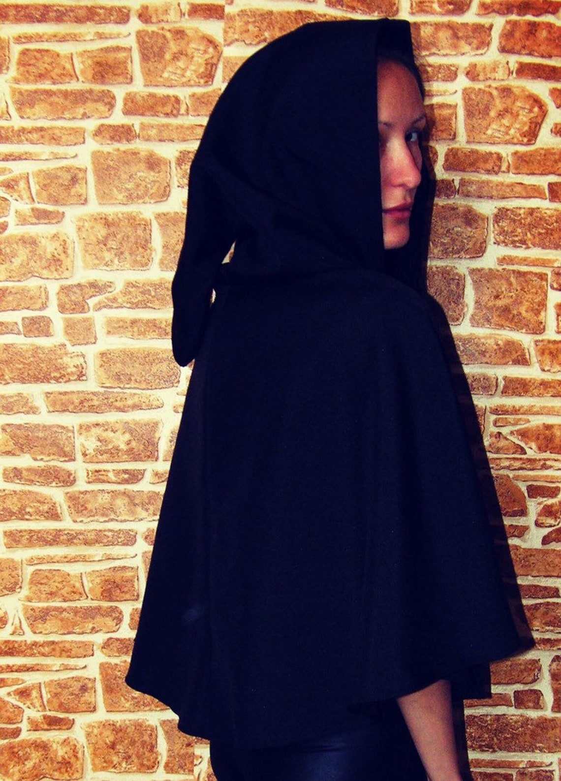 Assassin's Style Hooded Cape Executioner Cape Wizard - Etsy