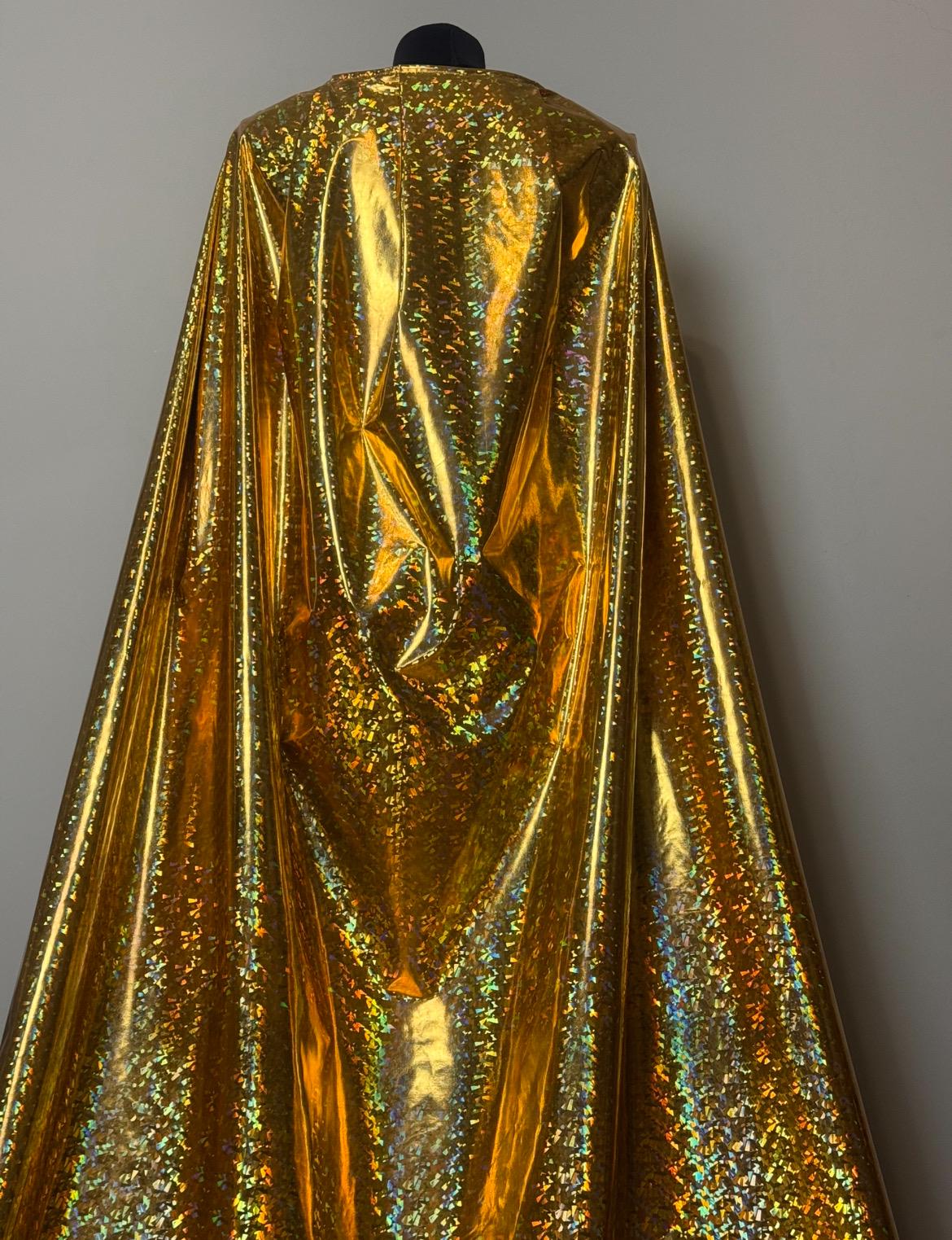 Gold Hooded Cape, Hologram Cloak, Arm Wrestling Cape, Queen Cloak ...