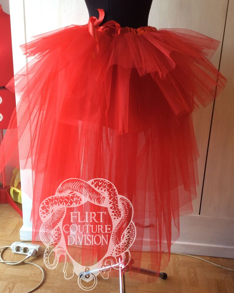 White Tutu Skirt Tutu Train Halloween Skirt Tulle Train | Etsy