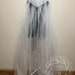 Tulle Hooded Cape, Bridal Drape Cape, Wedding Coverup, Detachable Cape ...