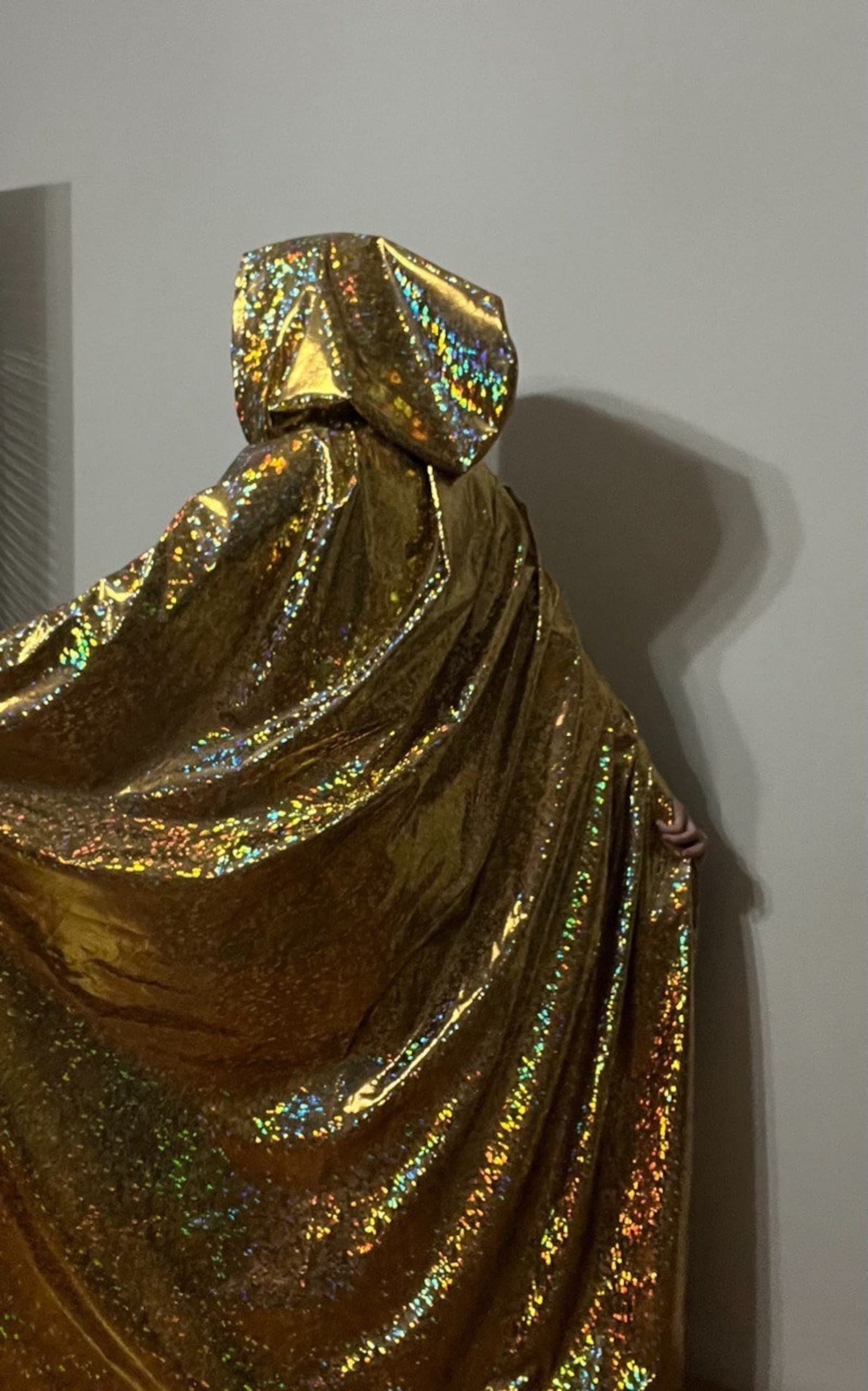 Gold Hooded Cape, Hologram Cloak, Arm Wrestling Cape, Queen Cloak ...