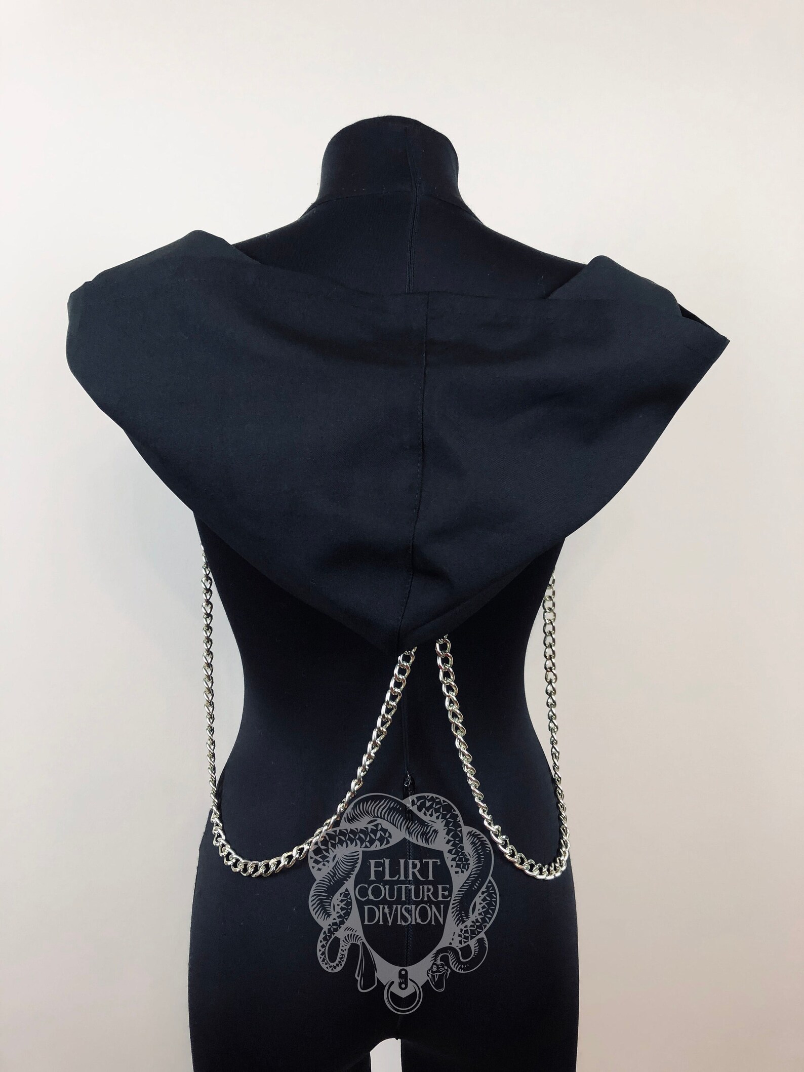 Hooded Chest Harness Hooded Harness Chain Hooded Harness - Etsy