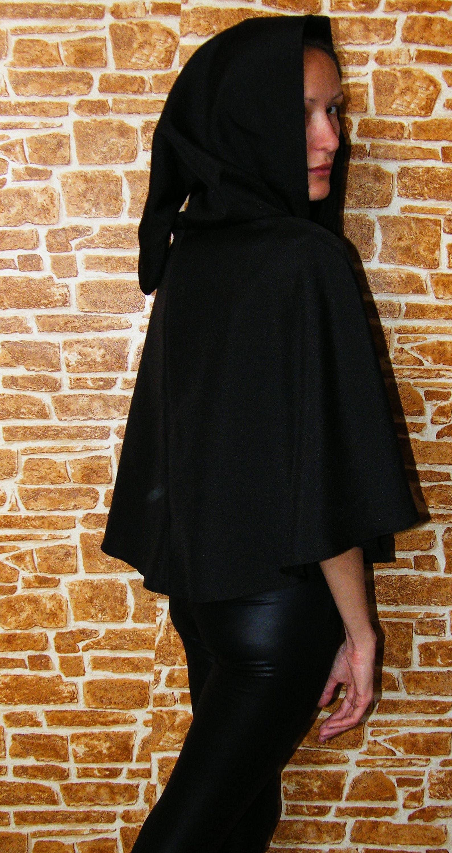 Assassin's Style Hooded Cape Executioner Cape Wizard - Etsy