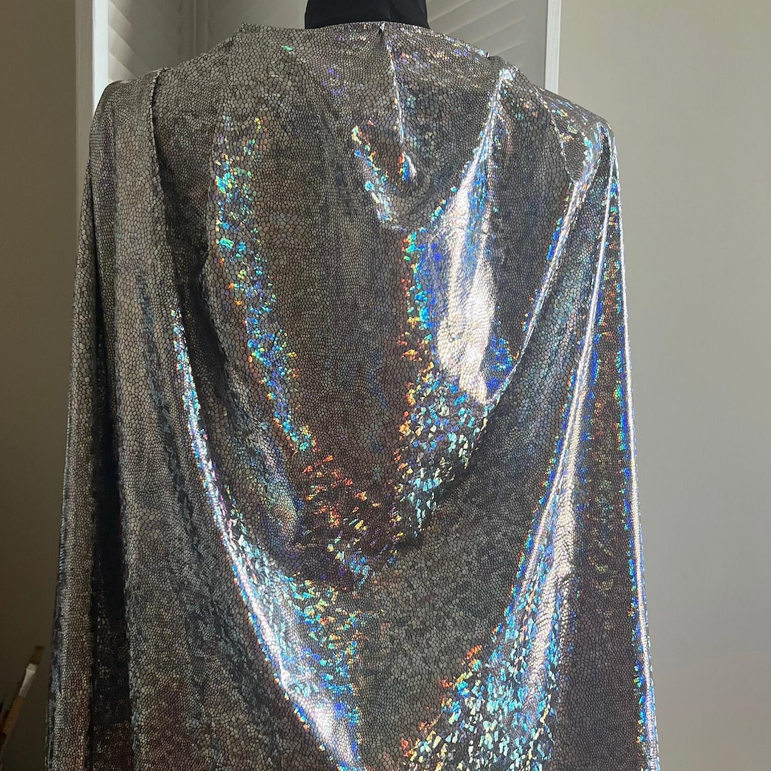 Silver Cape, Hologram Cloak, Arm Wrestling Cape, Queen Cloak, Cosplay ...