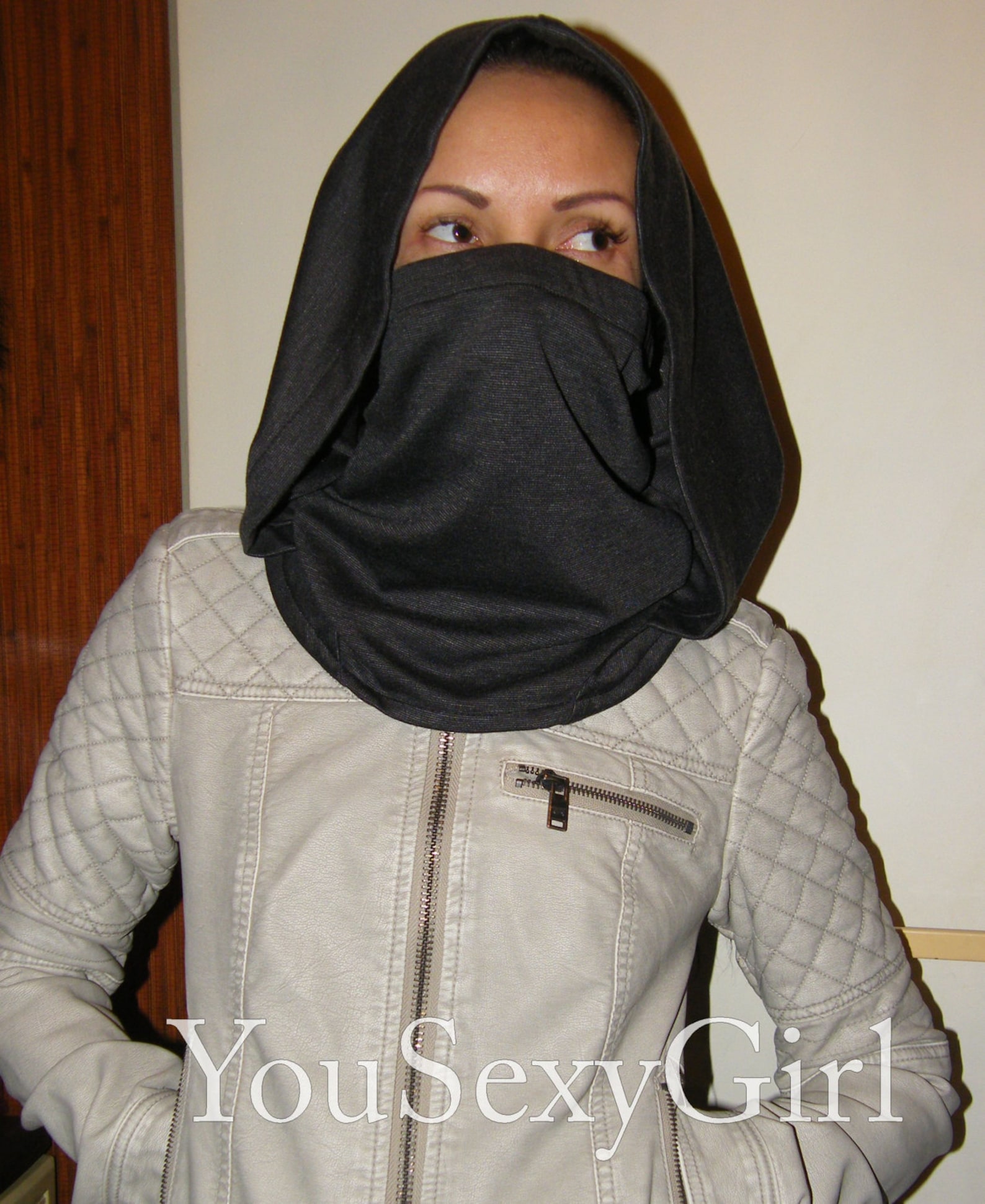 Festival Hood Hooded Mask Festival Mask Mouth Mask | Etsy