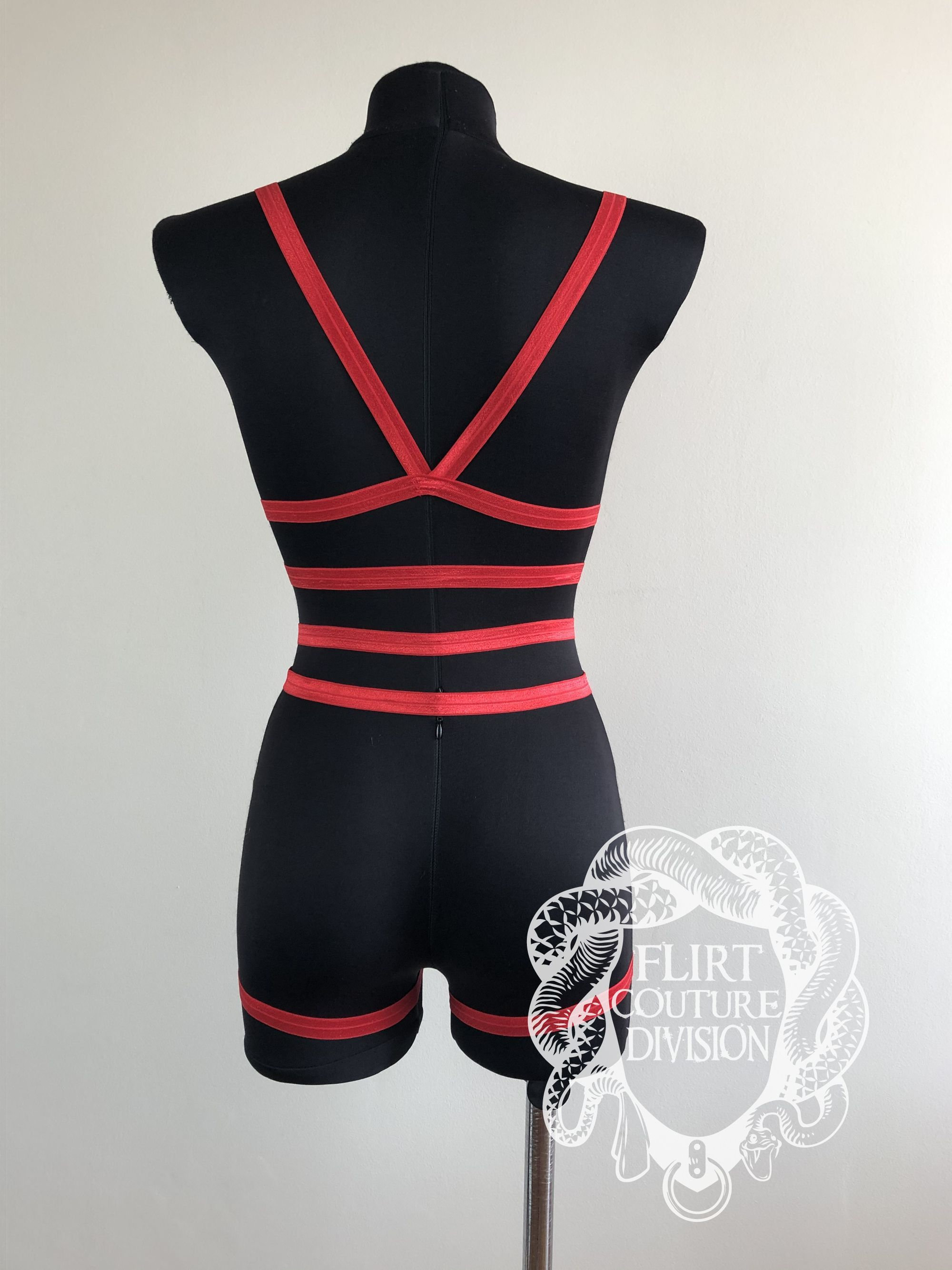 Crotchless Bode Harness, Body Harness, Full Body Harness, Elastic Body ...