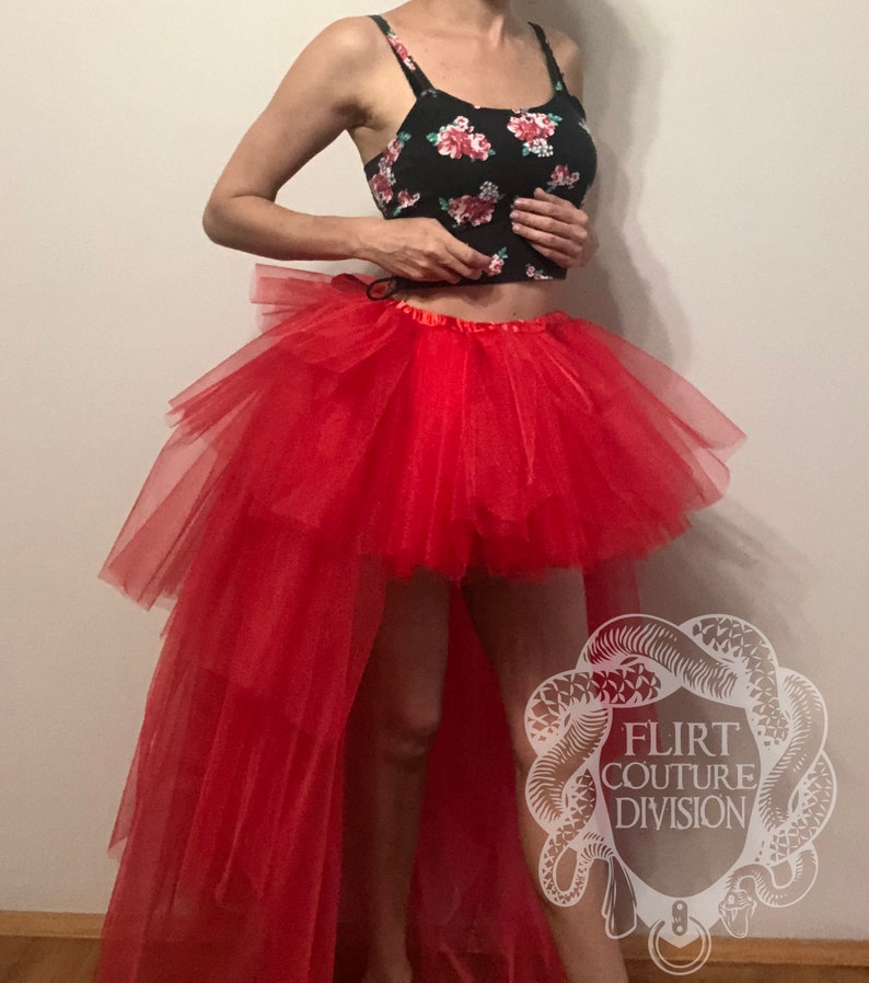 White Tutu Skirt Tutu Train Halloween Skirt Tulle Train | Etsy