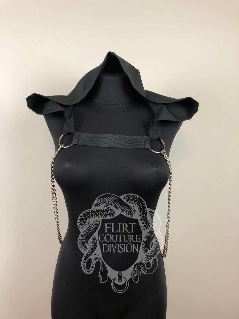 Hooded Chest Harness Hooded Harness Chain Hooded Harness - Etsy