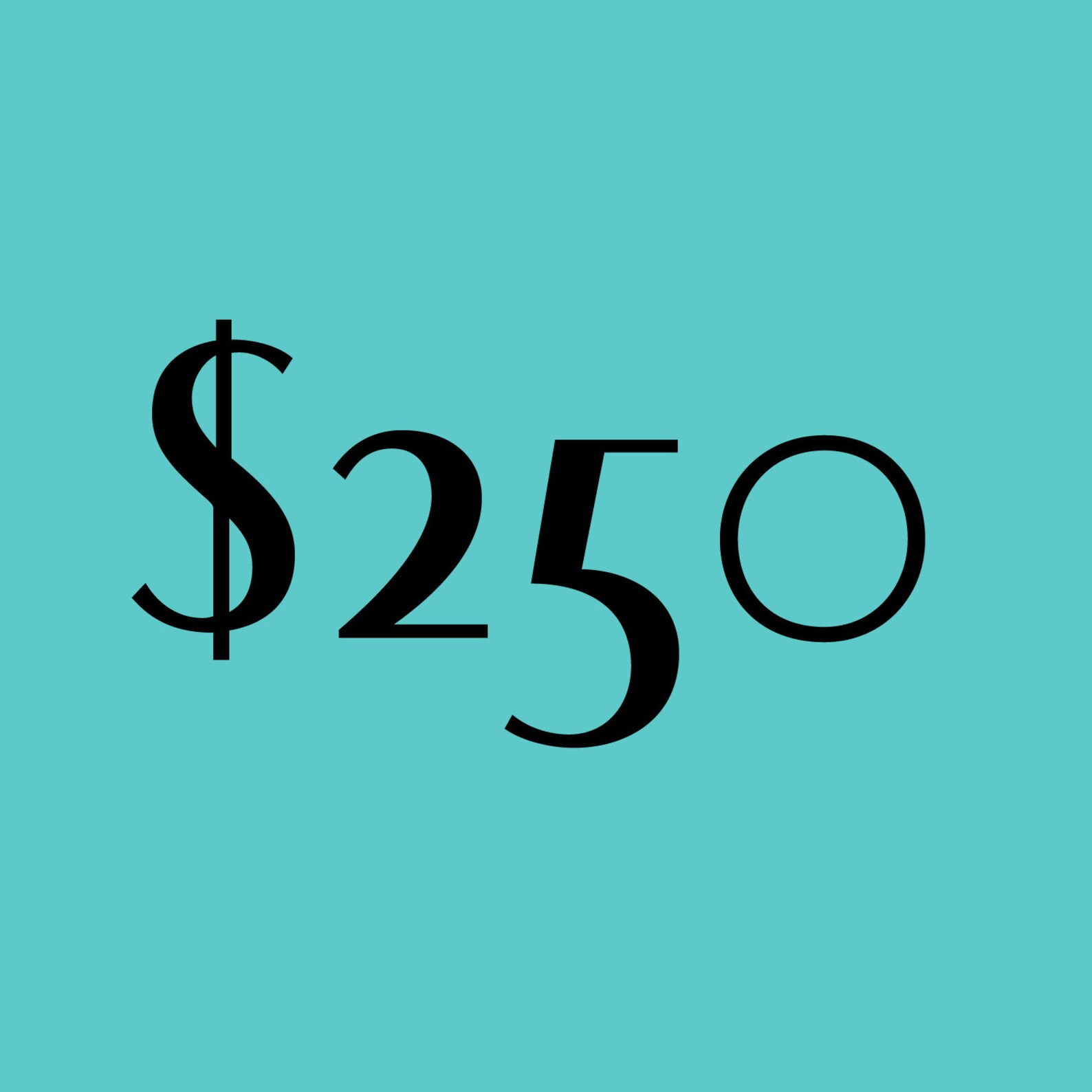 Gift Certificate 250 Dollars - Etsy