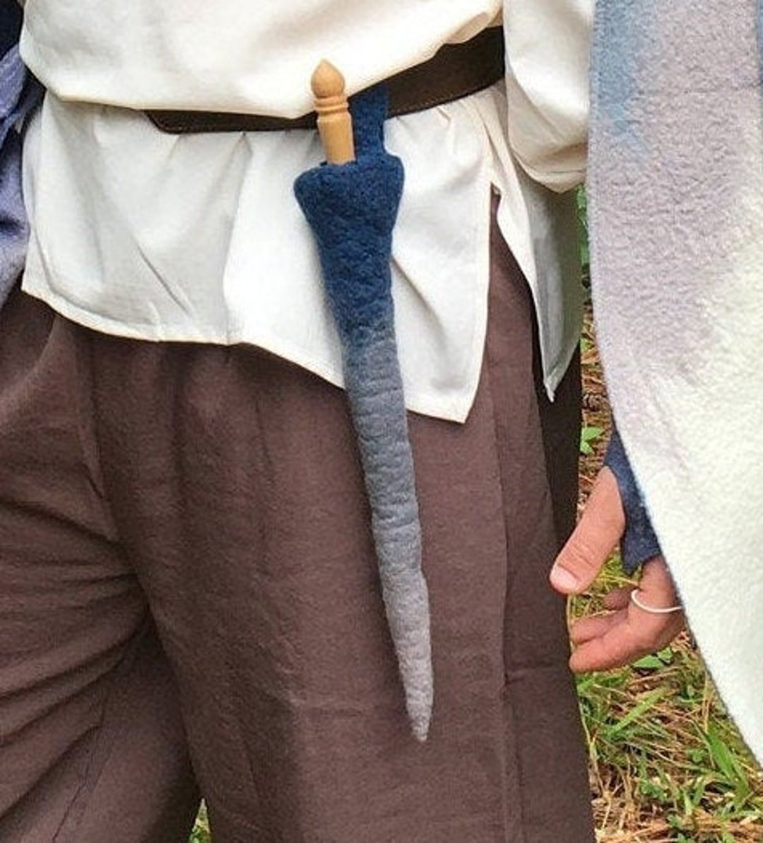Simple Wand Scabbard - Hand Felted Merino Wool - Etsy