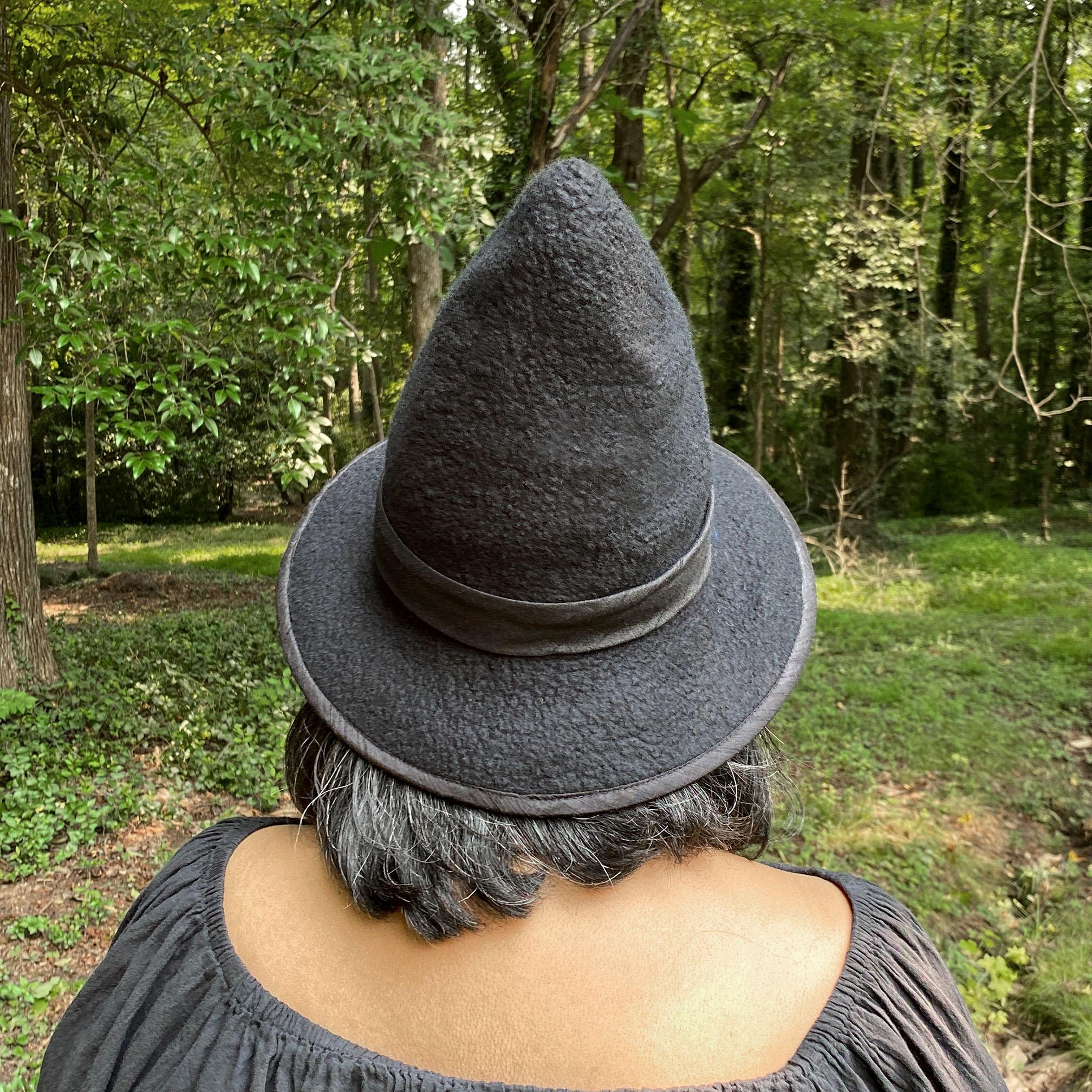 Soft Pointy Wizard or Mage Hat - "the Wayfarer" - Hand Felted Merino ...