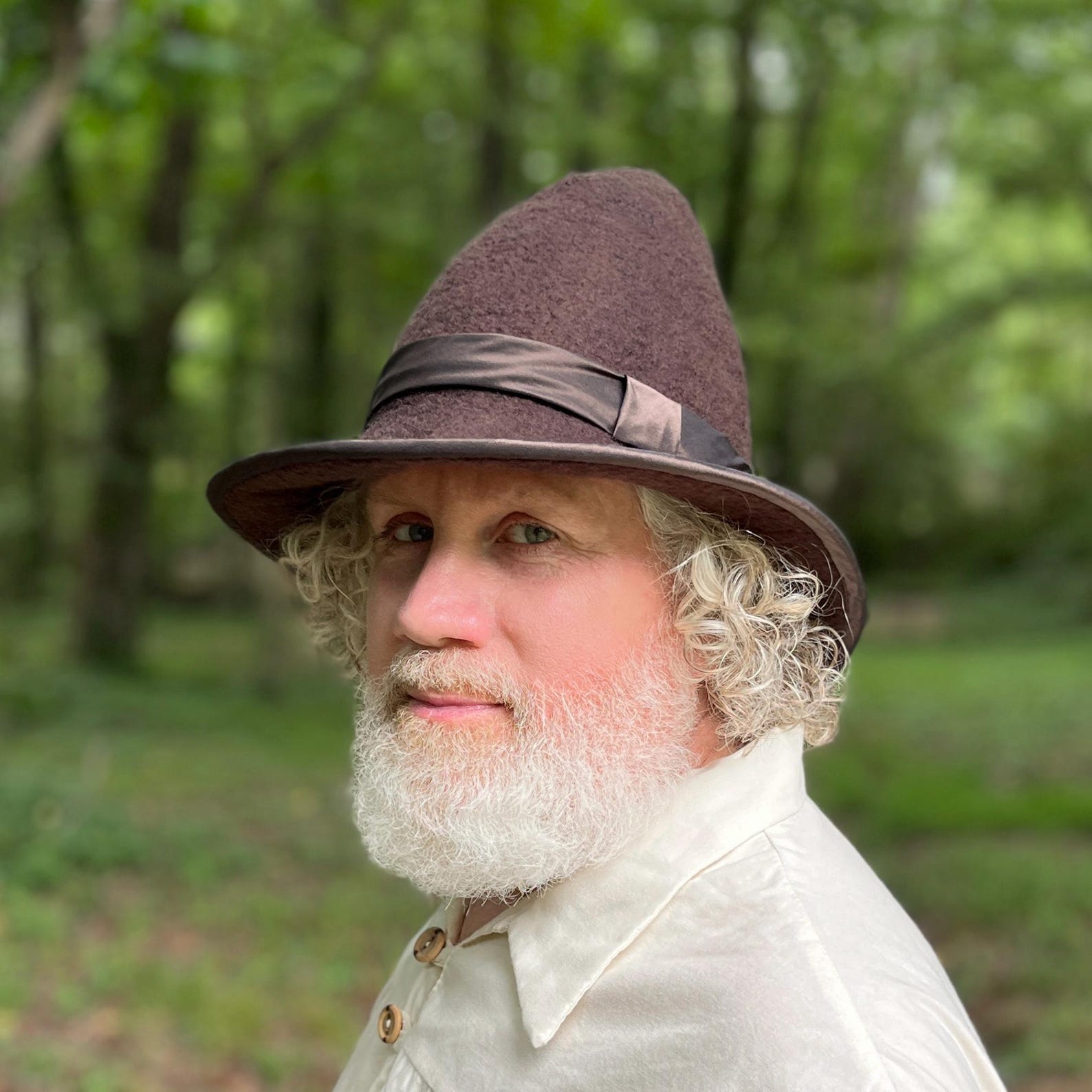 Soft Pointy Wizard or Mage Hat - "the Wayfarer" - Hand Felted Merino ...