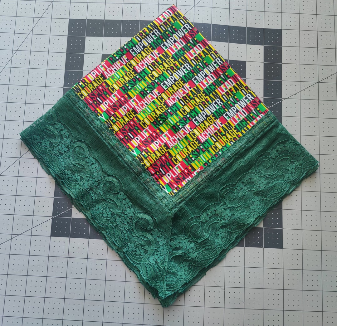 New 22" Empower Courage Achieve Dream Lead Truth" Print Fabric With ...