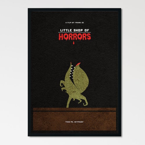 Little Shop of Horrors Poster Artwork | Etsy