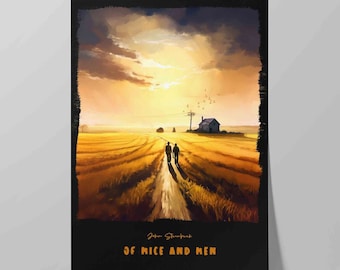 Of Mice and Men ( John Steinbeck ) Canvas Art Print - Etsy