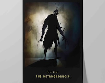The Metamorphosis Print Franz Kafka Poster Metamorphosis - Etsy