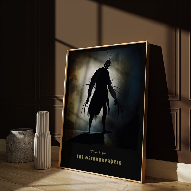 The Metamorphosis V2 Book Cover | Poster of Franz Kafka's Novel ...