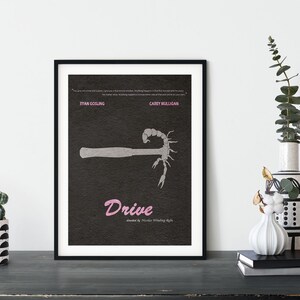 Drive Minimalist Alternative Movie Print & Poster - Etsy Australia