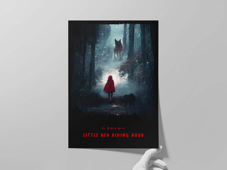Little Red Riding Hood Book Cover Poster Alternative Design of the ...