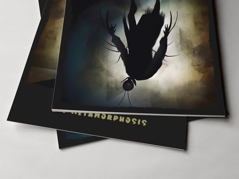 The Metamorphosis V2 Book Cover | Poster of Franz Kafka's Novel ...