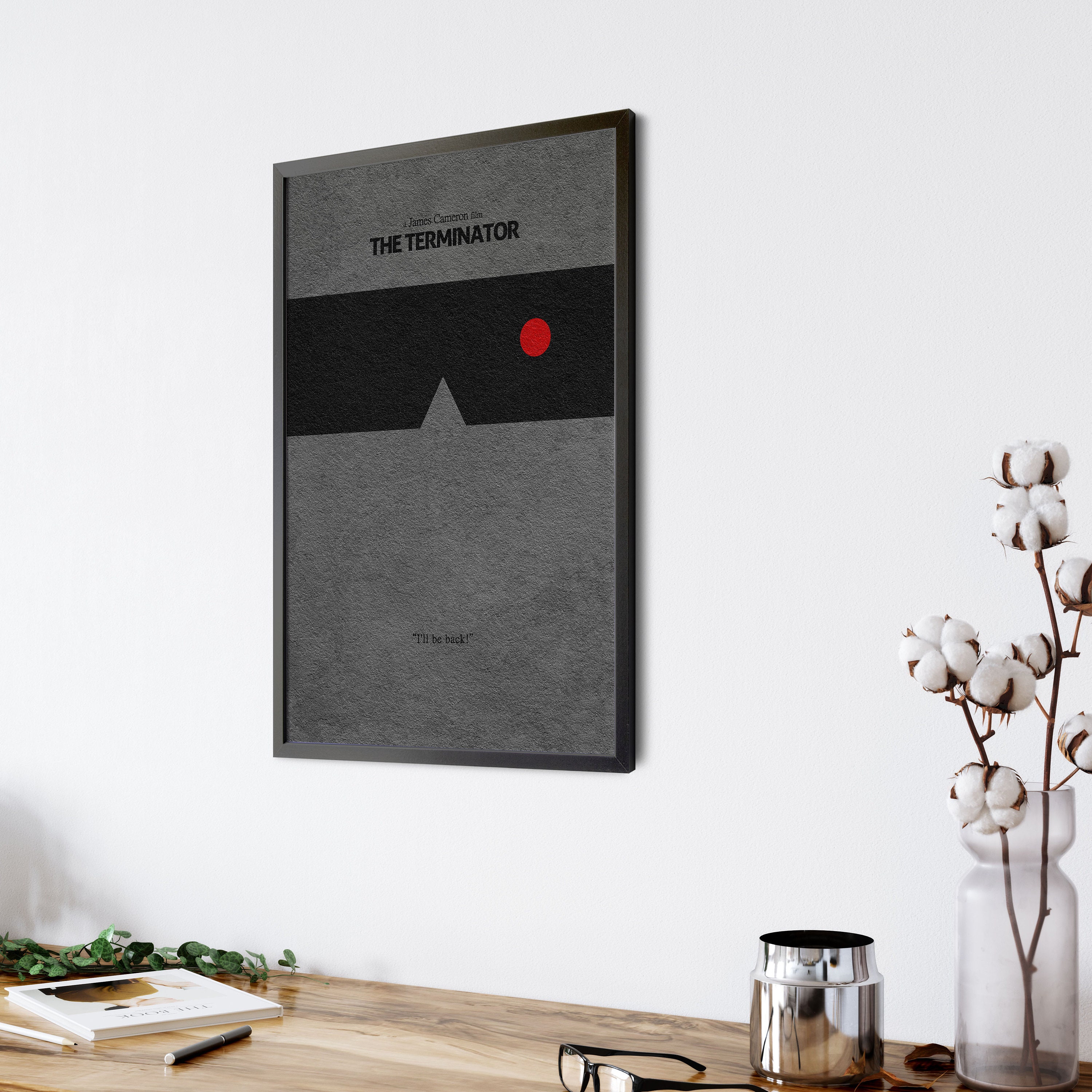 The Terminator Minimalist Alternative Movie Print & Poster - Etsy