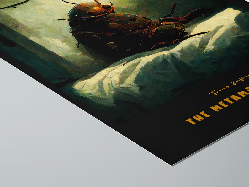 The Metamorphosis Book Cover Poster Alternative Design of - Etsy