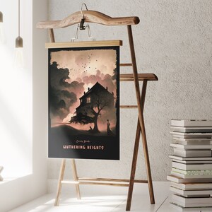 Wuthering Heights Book Cover Poster | Alternative Design of Emily ...