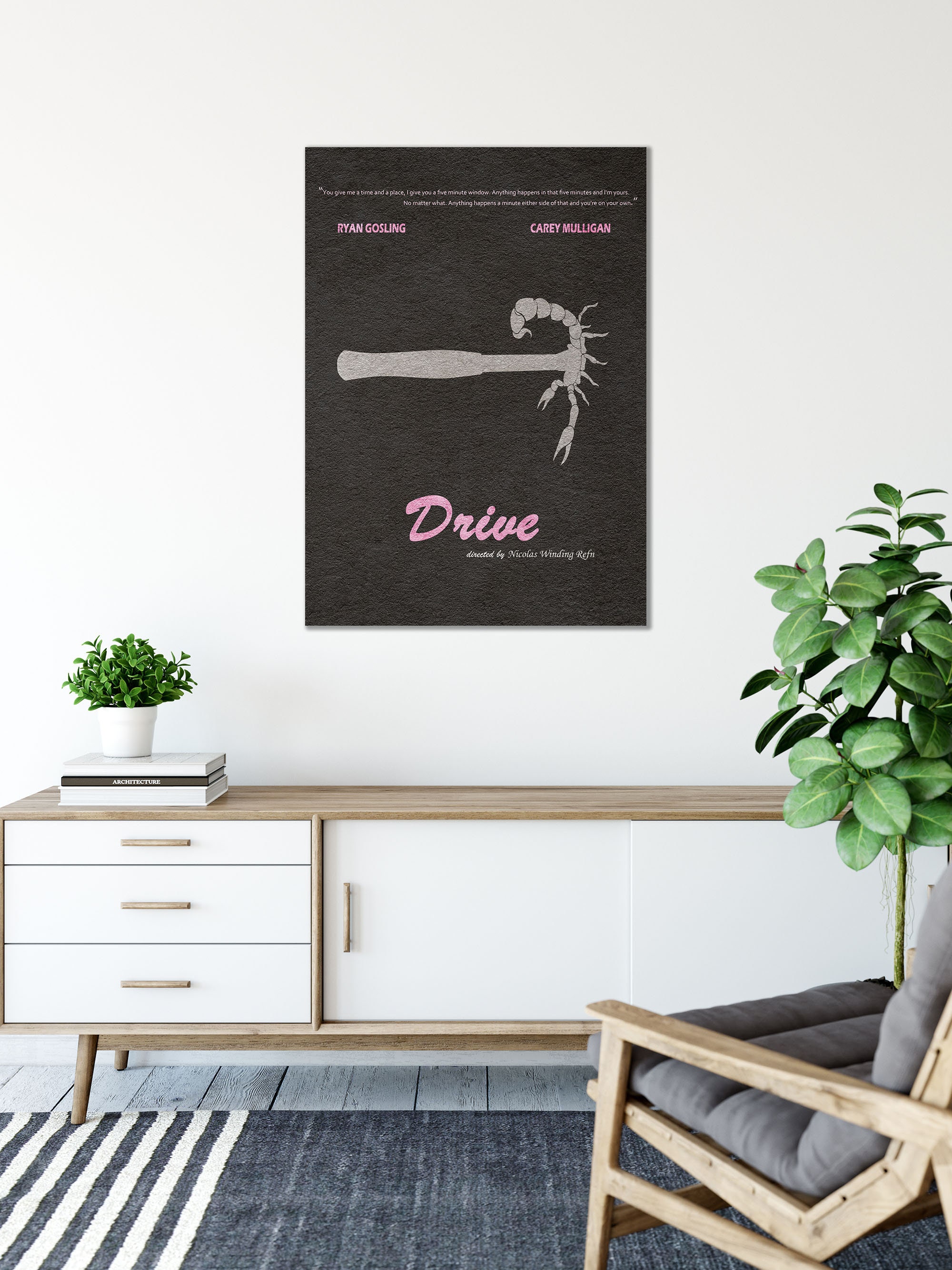 Drive Minimalist Alternative Movie Print & Poster - Etsy Australia