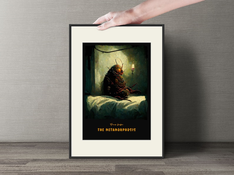 The Metamorphosis Book Cover Poster Alternative Design of - Etsy