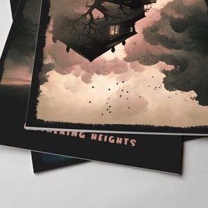 Wuthering Heights Book Cover Poster | Alternative Design of Emily ...