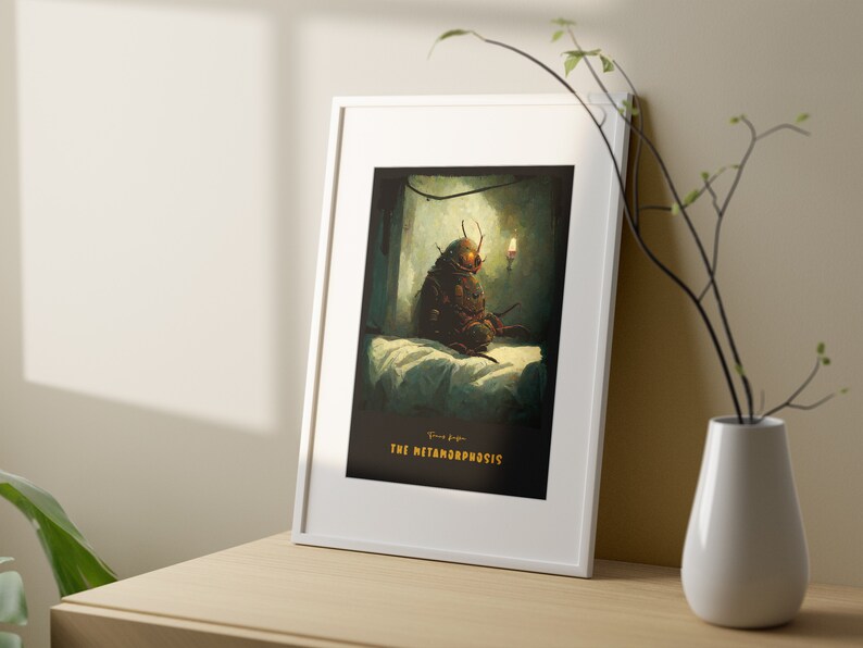 The Metamorphosis Book Cover Poster Alternative Design of - Etsy